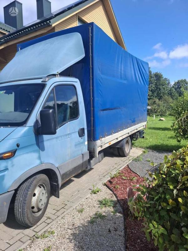 Iveco Daily 2001 in Vilnius on AUTOMOTO.COM.LV Blue Iveco Daily 2001 in Vilnius, with an engine capacity of 2.80 L and mileage of 300 thousand km for 2500 €, photo 4 on AUTOMOTO.COM.LV