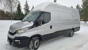 Grey Iveco Daily 2015 in Vilkaviskis, with an engine capacity of 3.00 L and mileage of 346 thousand km for 8999 €, photo 8 on AUTOMOTO.COM.LV