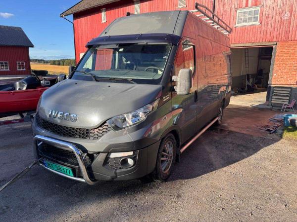 Grey Iveco Daily 2016 in Klaipeda, with an engine capacity of 3.00 L and mileage of 180 thousand km for 5000 €, photo 2 on AUTOMOTO.COM.LV