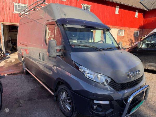 Grey Iveco Daily 2016 in Klaipeda, with an engine capacity of 3.00 L and mileage of 180 thousand km for 5000 €, photo 3 on AUTOMOTO.COM.LV