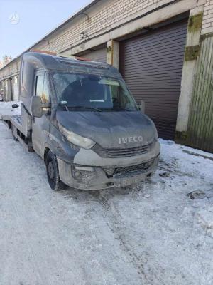 Pelēks Iveco Daily 2018 Kauņa, ar dzinēja tilpumu 3.00 L un nobraukumu 881 tūkst. km par 13500 €, foto 2 vietnē AUTOMOTO.COM.LV