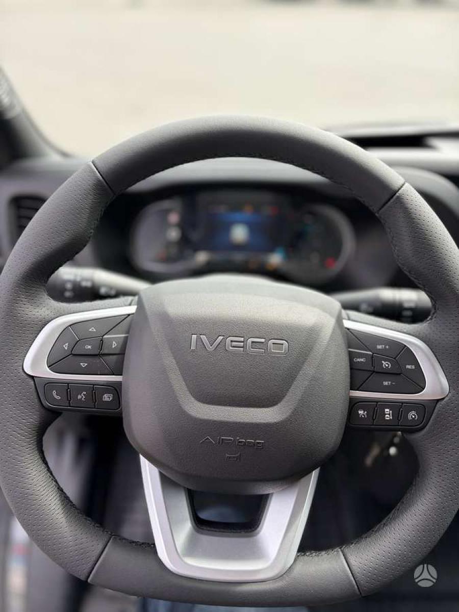 Grey Iveco Daily 2026 in Kaunas, with an engine capacity of 3.00 L and mileage of 0 thousand km for 44044 €, photo 16 on AUTOMOTO.COM.LV