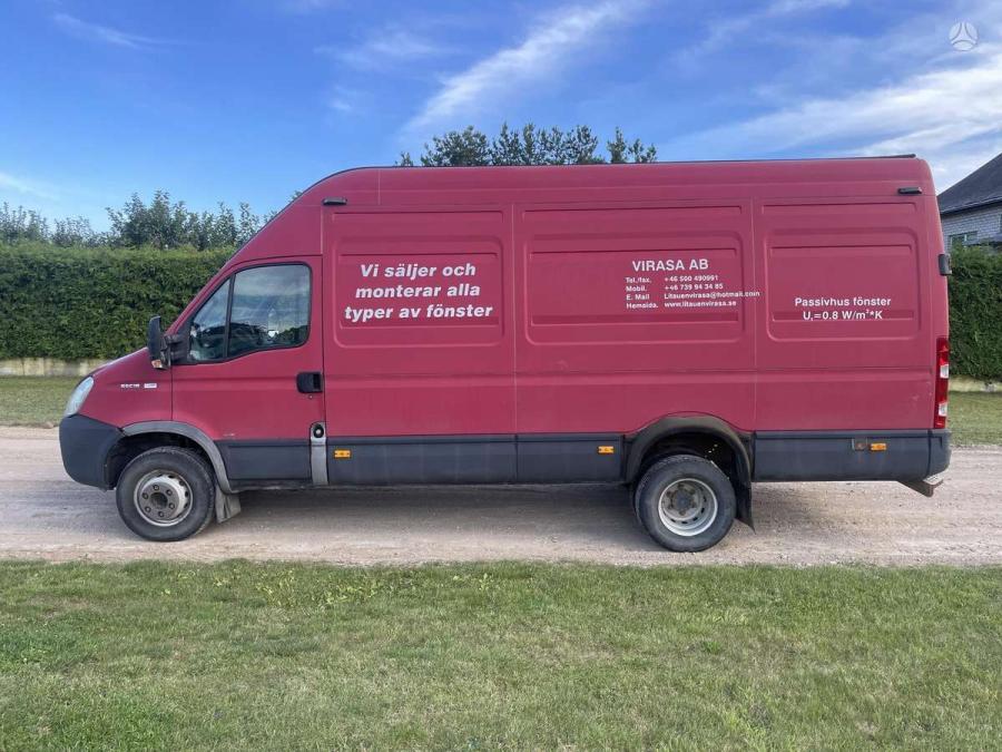 Sarkans Iveco Daily 2010 Tauragė, ar dzinēja tilpumu 3.00 L un nobraukumu 210 tūkst. km par 6500 €, foto 5 vietnē AUTOMOTO.COM.LV