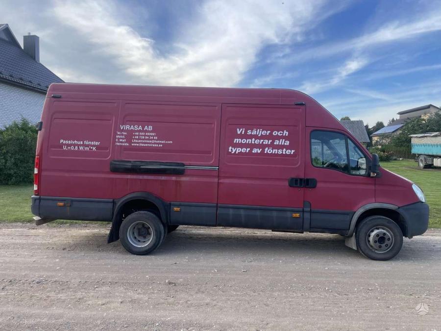 Sarkans Iveco Daily 2010 Tauragė, ar dzinēja tilpumu 3.00 L un nobraukumu 210 tūkst. km par 6500 €, foto 9 vietnē AUTOMOTO.COM.LV