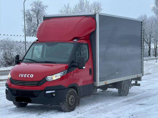 Sarkans Iveco Daily 2017 Tauragė, ar dzinēja tilpumu 2.30 L un nobraukumu 310 tūkst. km par 8000 €, foto 1 vietnē AUTOMOTO.COM.LV