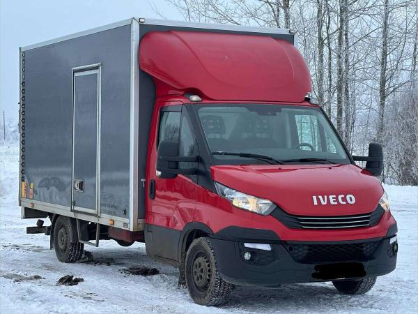 Sarkans Iveco Daily 2017 Tauragė, ar dzinēja tilpumu 2.30 L un nobraukumu 310 tūkst. km par 8000 €, foto 4 vietnē AUTOMOTO.COM.LV
