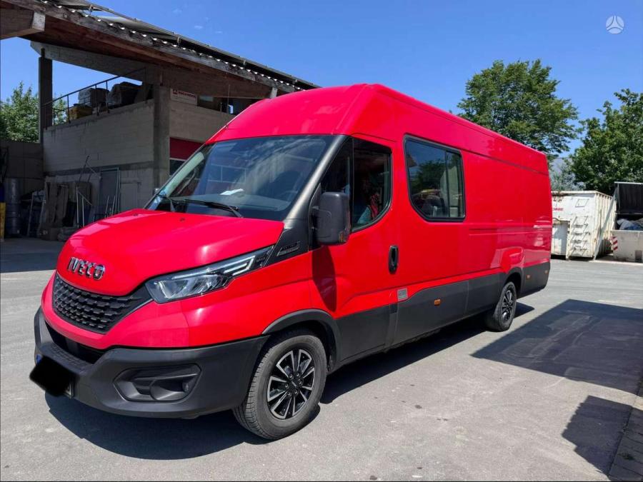 Sarkans Iveco Daily 2020 Telšiai, ar dzinēja tilpumu 3.00 L un nobraukumu 167 tūkst. km par 18800 €, foto 7 vietnē AUTOMOTO.COM.LV