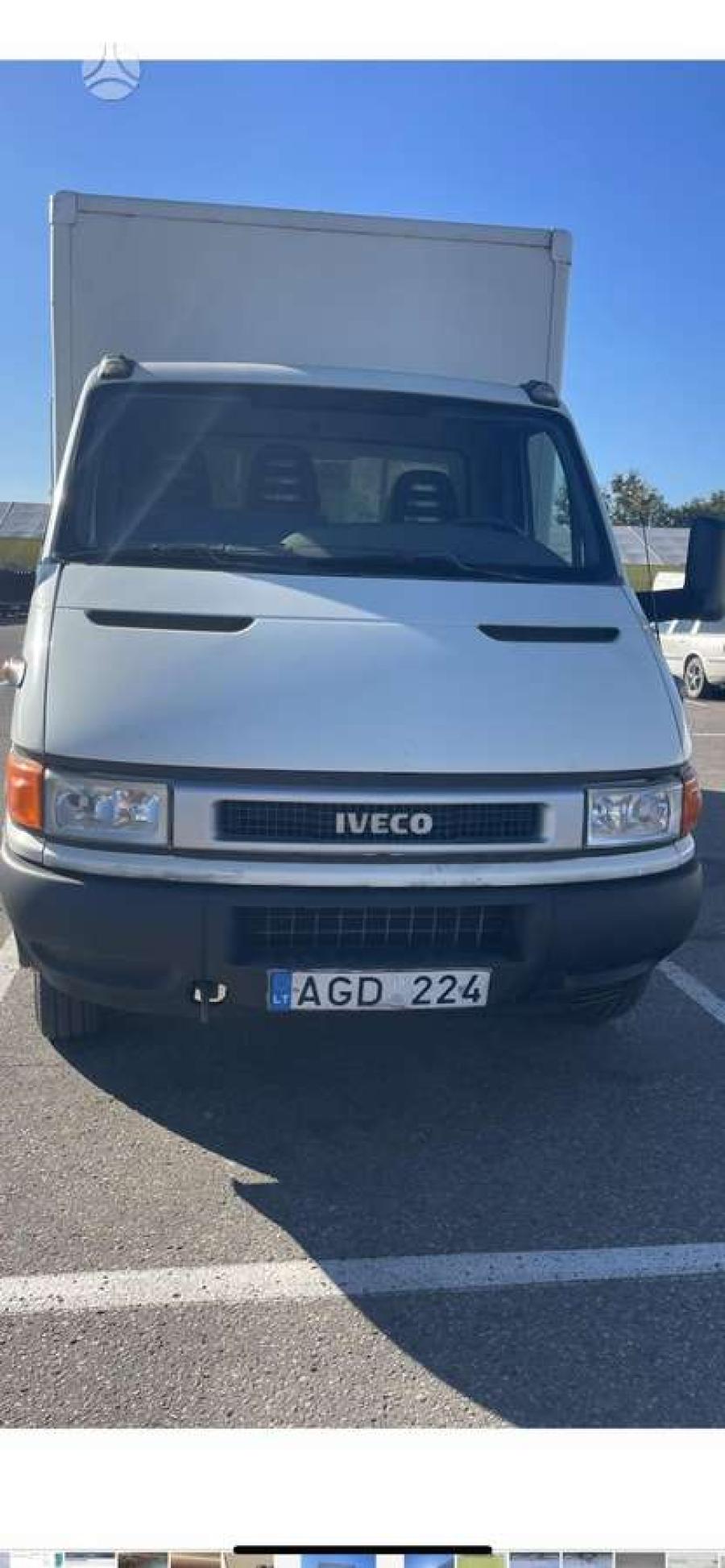 Balts Iveco Daily 2001 Kauņa, ar dzinēja tilpumu 2.80 L un nobraukumu 190 tūkst. km par 3600 €, foto 1 vietnē AUTOMOTO.COM.LV