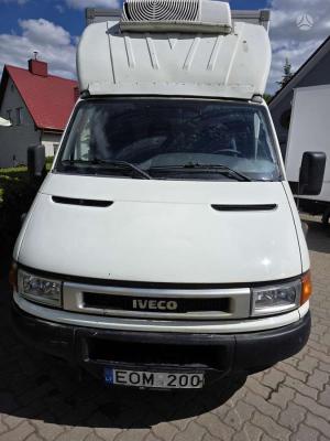 White Iveco Daily 2002 in Vilnius, with an engine capacity of 2.80 L and mileage of 300 thousand km for 2300 €, photo  on AUTOMOTO.COM.LV