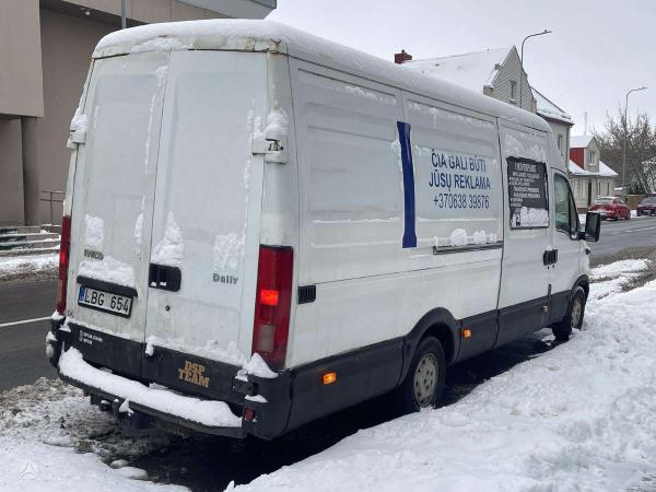 White Iveco Daily 2004 in Panevezys, with an engine capacity of 2.80 L and mileage of 317 thousand km for 1500 €, photo 2 on AUTOMOTO.COM.LV
