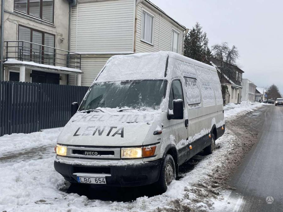 Balts Iveco Daily 2004 Panevēža, ar dzinēja tilpumu 2.80 L un nobraukumu 317 tūkst. km par 1500 €, foto 5 vietnē AUTOMOTO.COM.LV