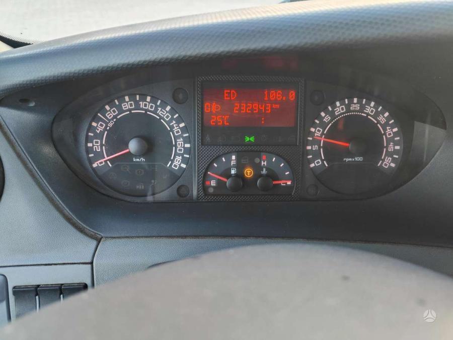 White Iveco Daily 2008 in Panevezys, with an engine capacity of 3.00 L and mileage of 233 thousand km for 9800 €, photo 9 on AUTOMOTO.COM.LV