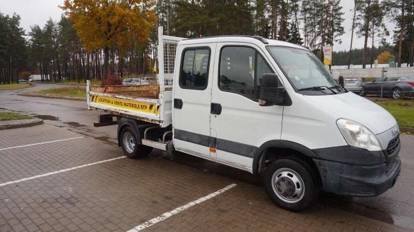 White Iveco Daily 2014 in Vilnius, with an engine capacity of 2.29 L and mileage of 167 thousand km for 11450 €, photo 11 on AUTOMOTO.COM.LV