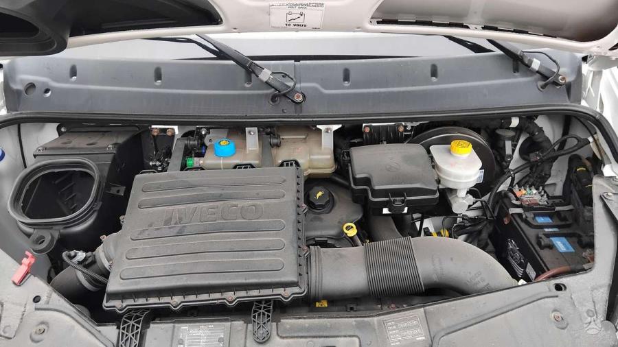 White Iveco Daily 2014 in Utena, with an engine capacity of 2.30 L and mileage of 187 thousand km for 5900 €, photo 13 on AUTOMOTO.COM.LV