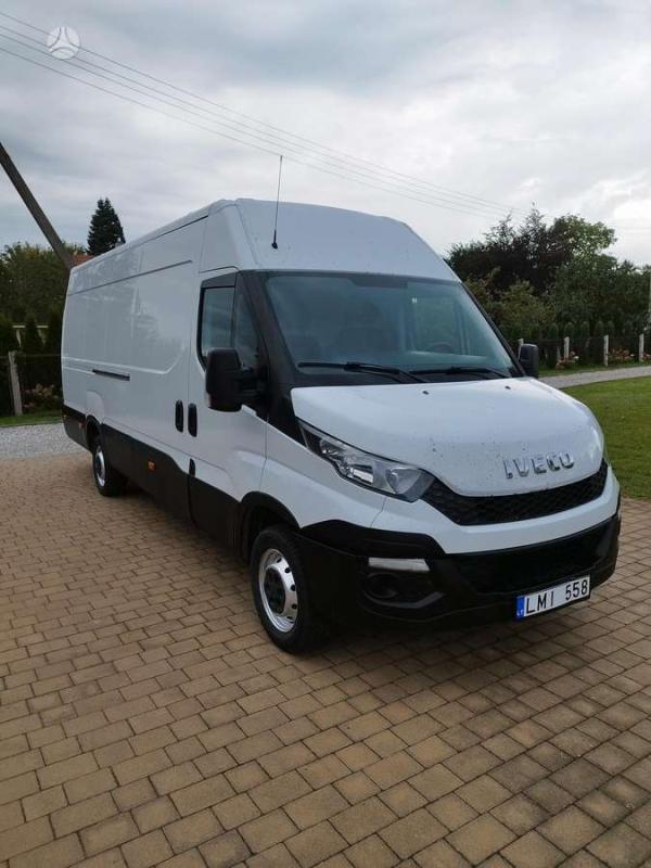 White Iveco Daily 2014 in Silute, with an engine capacity of 3.00 L and mileage of 357 thousand km for 6900 €, photo 1 on AUTOMOTO.COM.LV