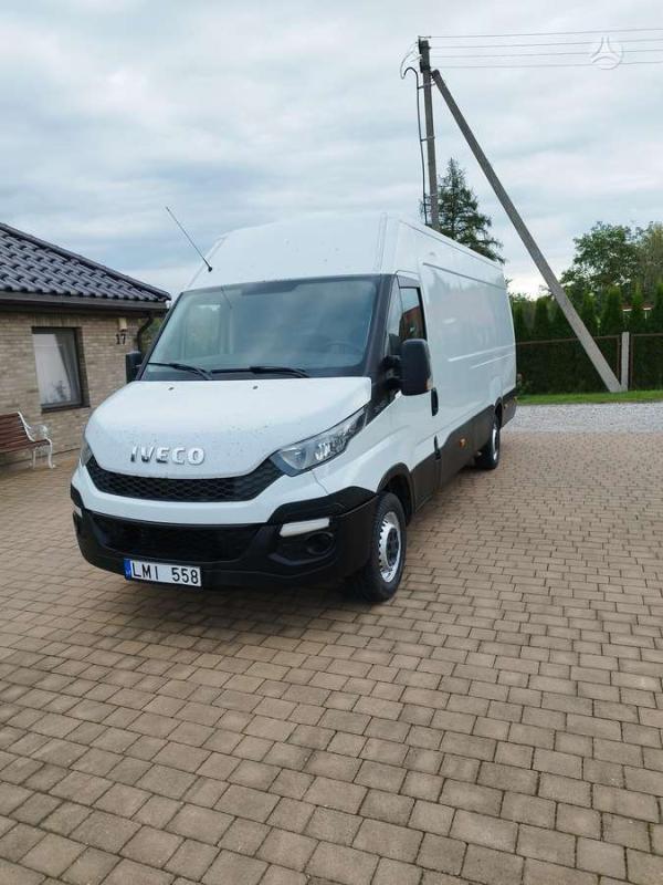 White Iveco Daily 2014 in Silute, with an engine capacity of 3.00 L and mileage of 357 thousand km for 6900 €, photo 3 on AUTOMOTO.COM.LV