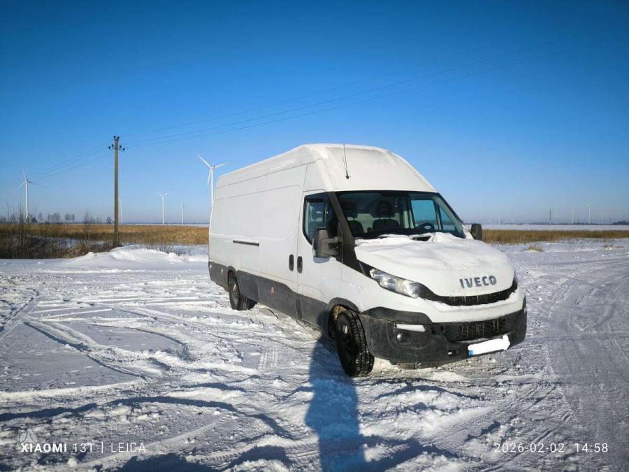 Balts Iveco Daily 2015 Jurbarkas, ar dzinēja tilpumu 2.30 L un nobraukumu 359 tūkst. km par 12500 €, foto 2 vietnē AUTOMOTO.COM.LV