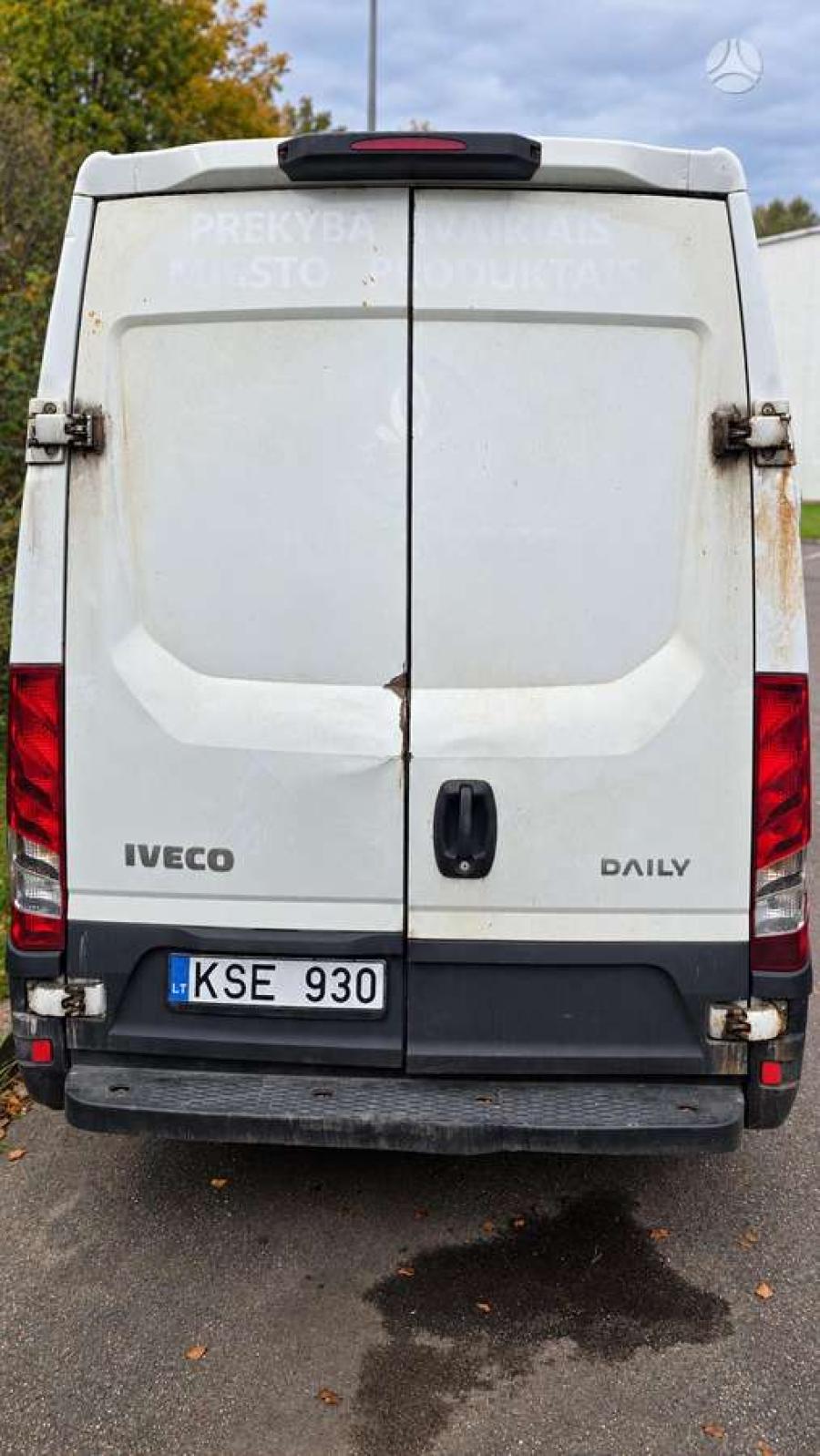 Balts Iveco Daily 2016 Viļņa, ar dzinēja tilpumu 2.29 L un nobraukumu 273 tūkst. km par 3950 €, foto 6 vietnē AUTOMOTO.COM.LV