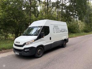 White Iveco Daily 2017 in Kaunas, with an engine capacity of 2.30 L and mileage of 221 thousand km for 7300 €, photo  on AUTOMOTO.COM.LV
