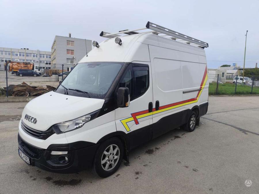 Balts Iveco Daily 2017 Klaipėda, ar dzinēja tilpumu 3.00 L un nobraukumu 446 tūkst. km par 8900 €, foto 11 vietnē AUTOMOTO.COM.LV
