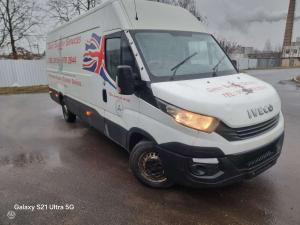 White Iveco Daily 2018 in Jonava, with an engine capacity of 2.30 L and mileage of 343 thousand km for 5499 €, photo  on AUTOMOTO.COM.LV