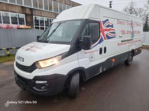 White Iveco Daily 2018 in Jonava, with an engine capacity of 2.30 L and mileage of 343 thousand km for 5499 €, photo 4 on AUTOMOTO.COM.LV