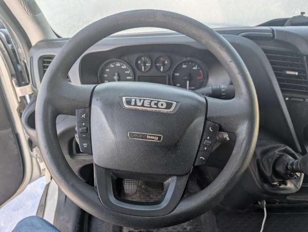 White Iveco Daily 2018 in Utena, with an engine capacity of 2.30 L and mileage of 249 thousand km for 9750 €, photo 11 on AUTOMOTO.COM.LV