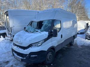 White Iveco Daily 2018 in Vilnius, with an engine capacity of 3.00 L and mileage of 110 thousand km for 5500 €, photo  on AUTOMOTO.COM.LV