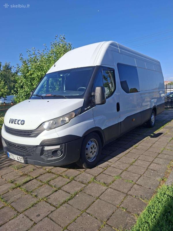 White Iveco Daily 2018 in Klaipeda, with an engine capacity of 3.00 L and mileage of 600 thousand km for 7000 €, photo 1 on AUTOMOTO.COM.LV