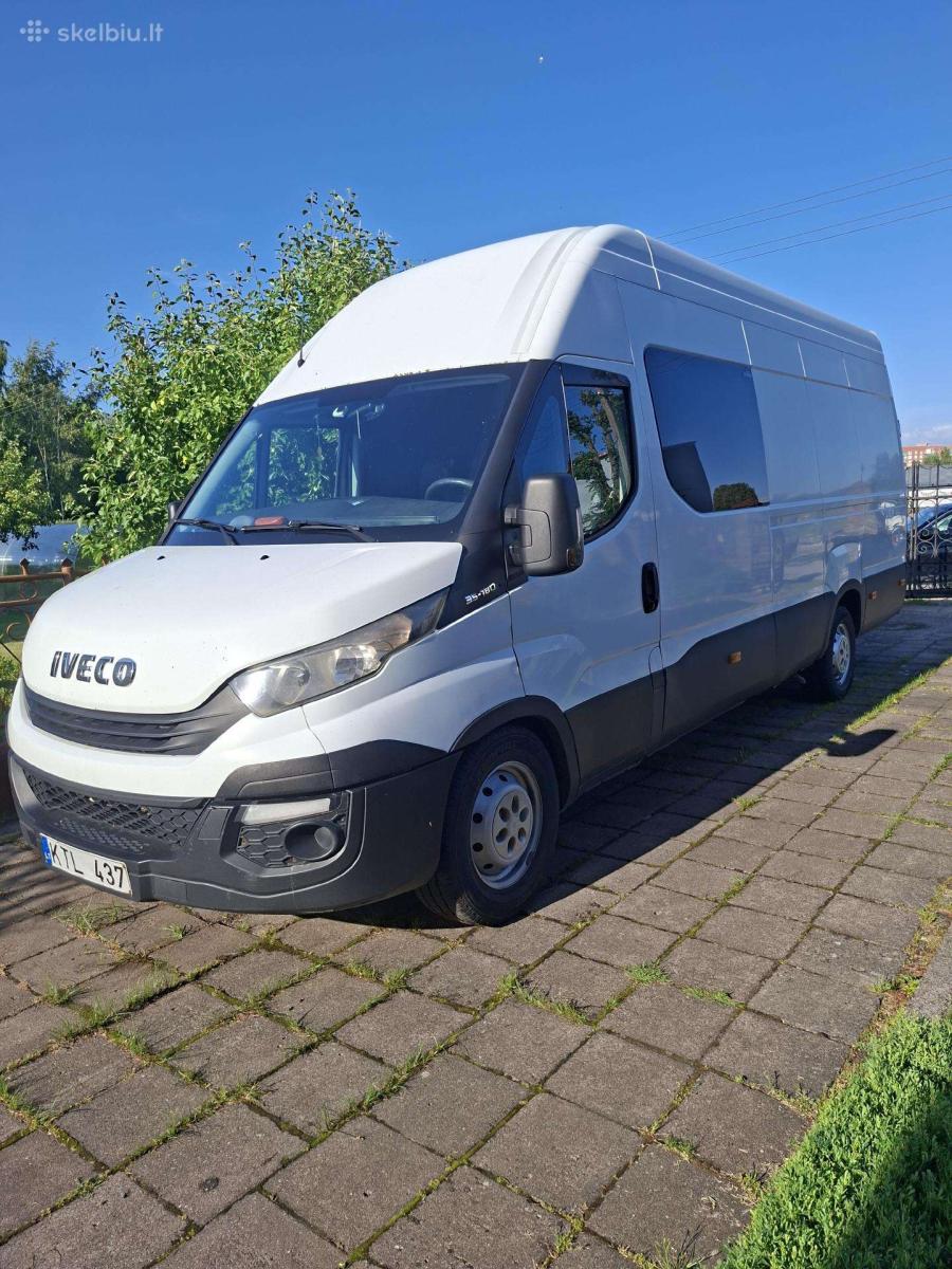 White Iveco Daily 2018 in Klaipeda, with an engine capacity of 3.00 L and mileage of 600 thousand km for 7000 €, photo 1 on AUTOMOTO.COM.LV