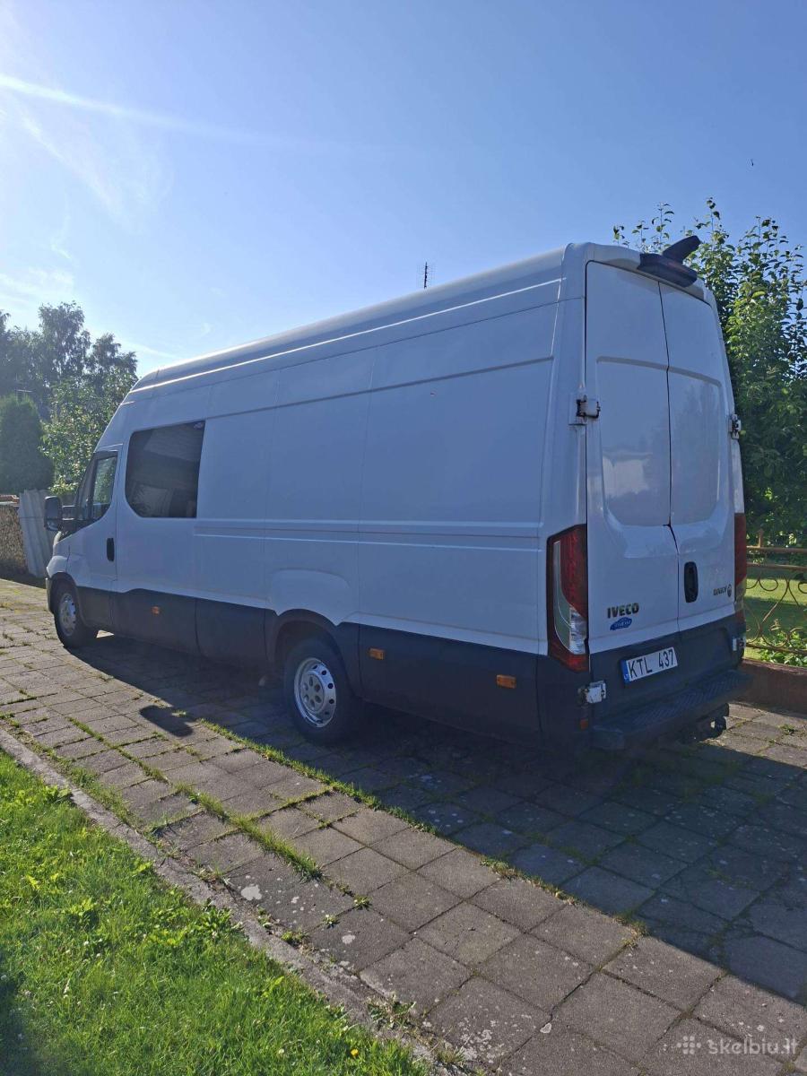 White Iveco Daily 2018 in Klaipeda, with an engine capacity of 3.00 L and mileage of 600 thousand km for 7000 €, photo 3 on AUTOMOTO.COM.LV