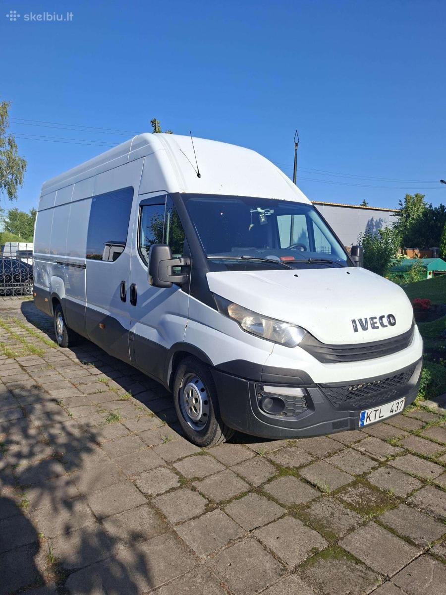 White Iveco Daily 2018 in Klaipeda, with an engine capacity of 3.00 L and mileage of 600 thousand km for 7000 €, photo 4 on AUTOMOTO.COM.LV