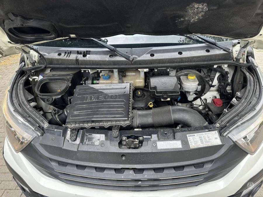 White Iveco Daily 2019 in Taurage, with an engine capacity of 2.30 L and mileage of 177 thousand km for 9200 €, photo 11 on AUTOMOTO.COM.LV
