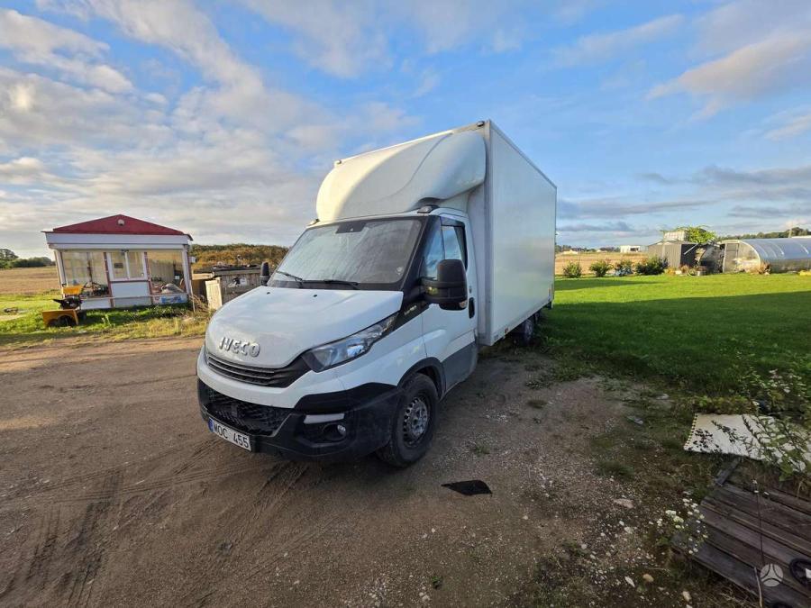 Белый Ивеко Дейли 2019 в Каунас, объемом двигателя 3.00 л и пробегом 340 тыс. км за 11000 €, фото 6 на AUTOMOTO.COM.LV