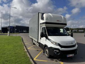 White Iveco Daily 2019 in Vilnius, with an engine capacity of 3.00 L and mileage of 419 thousand km for 14000 €, photo 3 on AUTOMOTO.COM.LV
