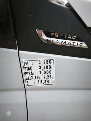 White Iveco Daily 2020 in Taurage, with an engine capacity of 2.29 L and mileage of 271 thousand km for 13500 €, photo 14 on AUTOMOTO.COM.LV