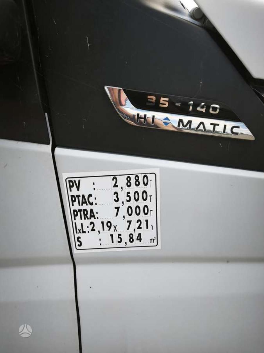 White Iveco Daily 2020 in Taurage, with an engine capacity of 2.29 L and mileage of 271 thousand km for 13500 €, photo 14 on AUTOMOTO.COM.LV