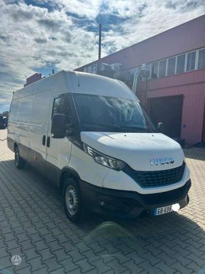White Iveco Daily 2021 in Kaunas, with an engine capacity of 3.00 L and mileage of 128 thousand km for 9350 €, photo  on AUTOMOTO.COM.LV
