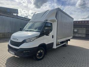 White Iveco Daily 2021 in Silute, with an engine capacity of 3.00 L and mileage of 94 thousand km for 14990 €, photo 6 on AUTOMOTO.COM.LV