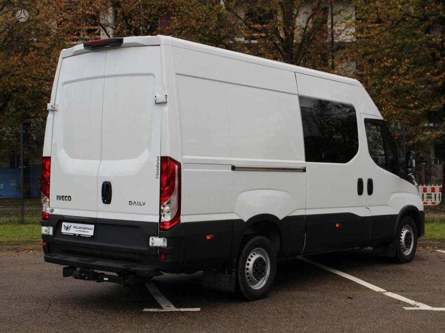 White Iveco Daily 2024 in Vilnius, with an engine capacity of 3.00 L and mileage of 69 thousand km for 29650 €, photo 5 on AUTOMOTO.COM.LV