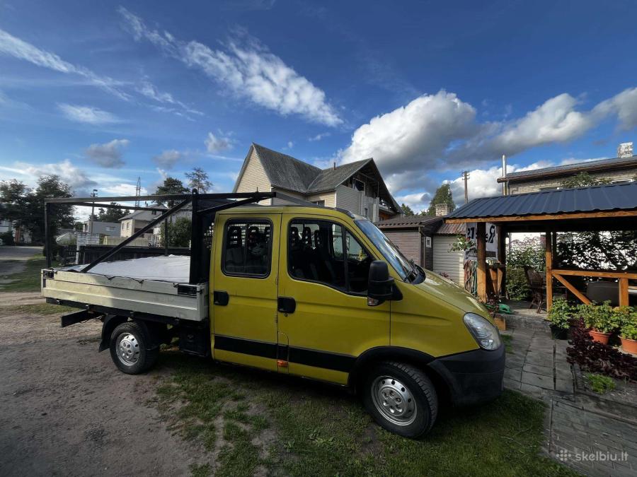Dzeltens Iveco Daily 2010 Varėna, ar dzinēja tilpumu 3.00 L un nobraukumu 159 tūkst. km par 9200 €, foto 3 vietnē AUTOMOTO.COM.LV
