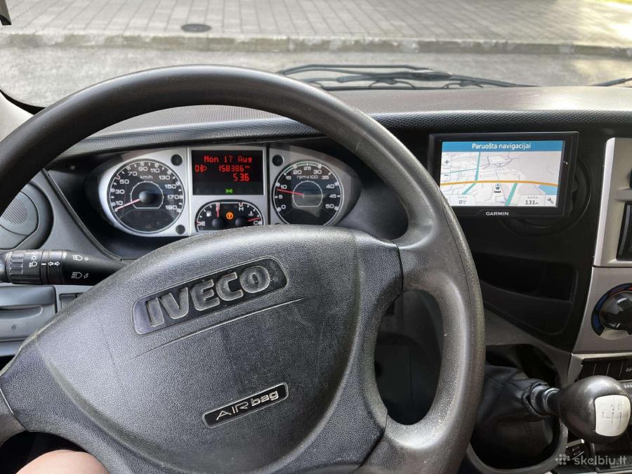Dzeltens Iveco Daily 2010 Varėna, ar dzinēja tilpumu 3.00 L un nobraukumu 159 tūkst. km par 9200 €, foto 11 vietnē AUTOMOTO.COM.LV