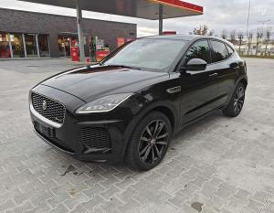 Black Jaguar E-Pace 2018 in Kaunas, with an engine capacity of 2.00 L and mileage of 161 thousand km for 14500 €, photo  on AUTOMOTO.COM.LV