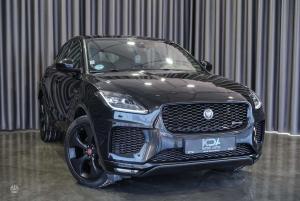 Black Jaguar E-Pace 2018 in Marijampole, with an engine capacity of 2.00 L and mileage of 162 thousand km for 14250 €, photo 2 on AUTOMOTO.COM.LV