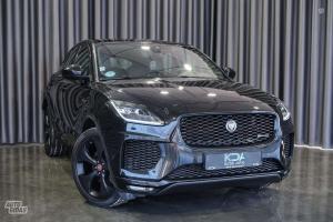 Black Jaguar E-Pace 2018 in Marijampole, with an engine capacity of 2.00 L and mileage of 162 thousand km for 14250 €, photo 2 on AUTOMOTO.COM.LV