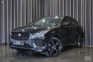 Black Jaguar E-Pace 2018 in Marijampole, with an engine capacity of 2.00 L and mileage of 162 thousand km for 14250 €, photo 5 on AUTOMOTO.COM.LV