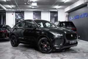 Melns Jaguar E-Pace 2018 Kauņa, ar dzinēja tilpumu 2.00 L un nobraukumu 162 tūkst. km par 14250 €, foto  vietnē AUTOMOTO.COM.LV