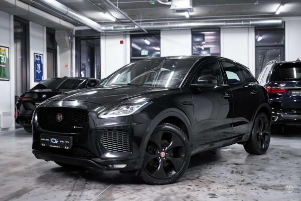 Черный Ягуар E-Pace 2018 в Каунас, объемом двигателя 2.00 л и пробегом 162 тыс. км за 14250 €, фото 5 на AUTOMOTO.COM.LV