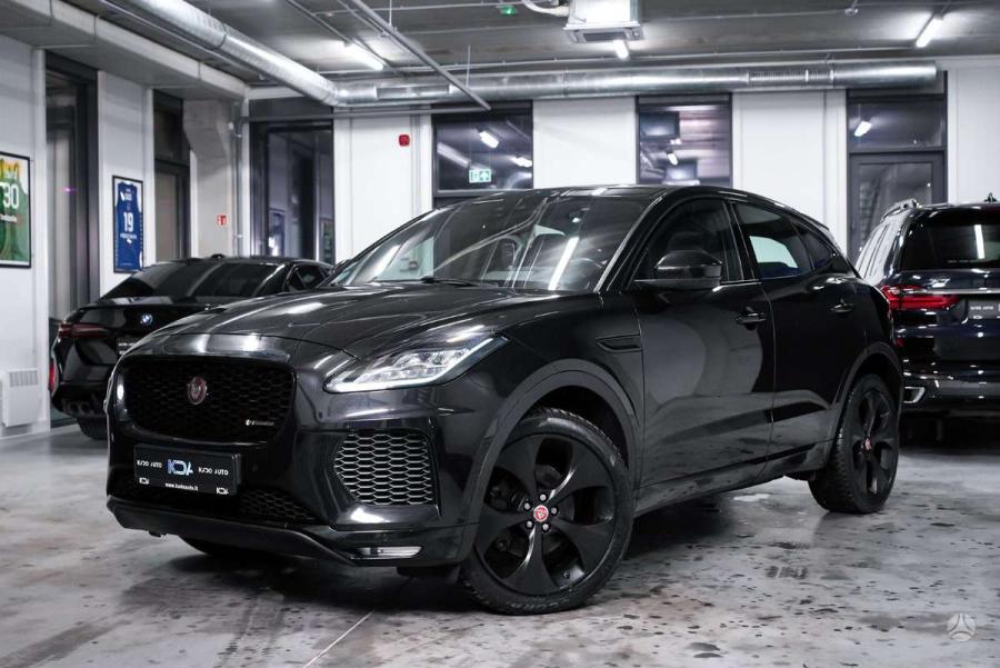 Melns Jaguar E-Pace 2018 Kauņa, ar dzinēja tilpumu 2.00 L un nobraukumu 162 tūkst. km par 14250 €, foto 5 vietnē AUTOMOTO.COM.LV