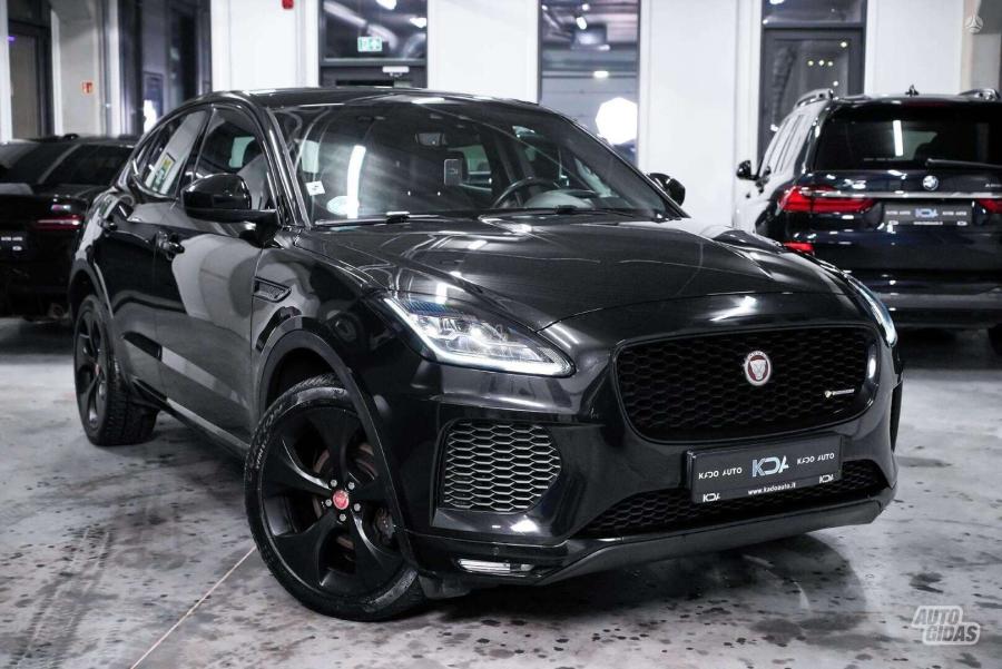 Melns Jaguar E-Pace 2018 Marijampole, ar dzinēja tilpumu 2.00 L un nobraukumu 162 tūkst. km par 14250 €, foto 2 vietnē AUTOMOTO.COM.LV